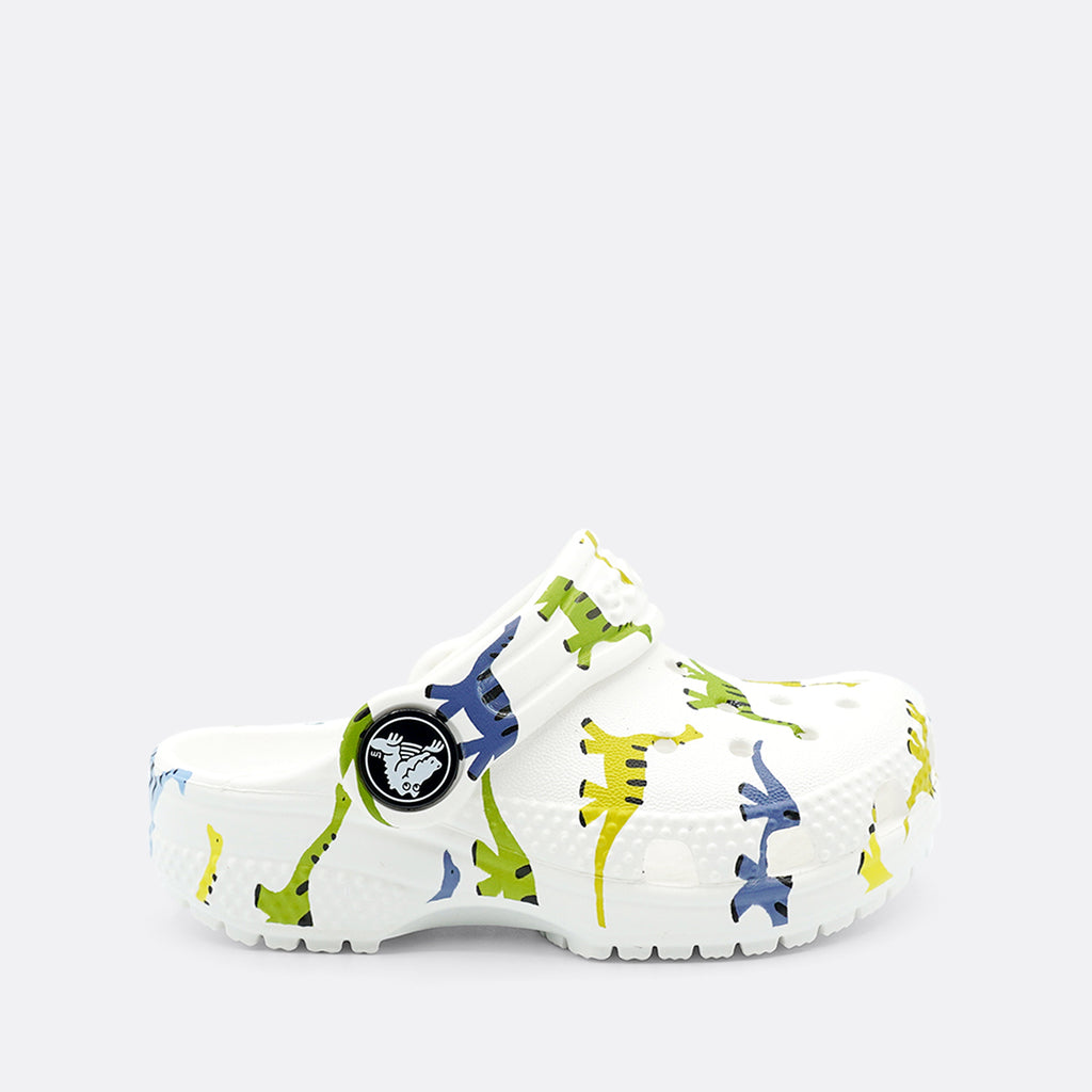 Crocs Kids Classic Limited Edition Dinosaur Print